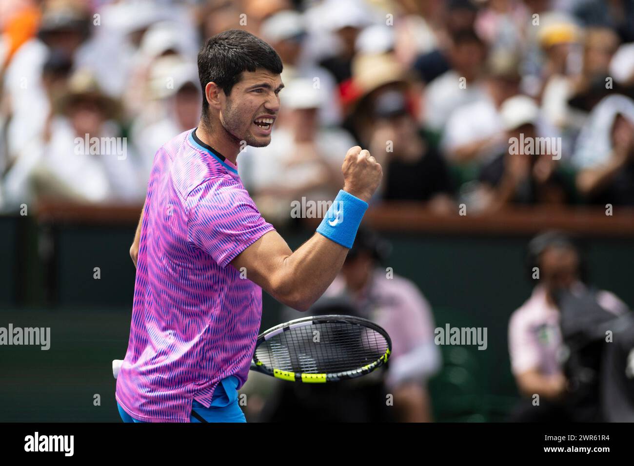Indian Wells, USA. 10th Mar, 2024. March 10, 2024: Carlos Alcaraz of ...