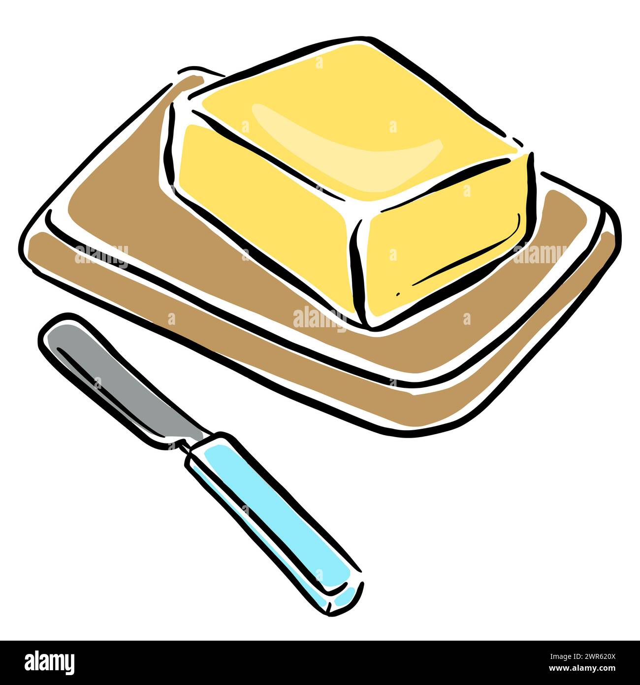 Cartoon Knife Cut Out Stock Images And Pictures Alamy