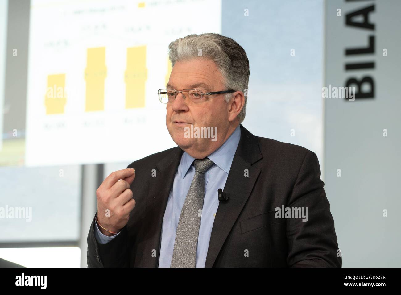 John PEARSON, Vorstandsmitglied, Bilanzpressekonferenz der Deutsche ...