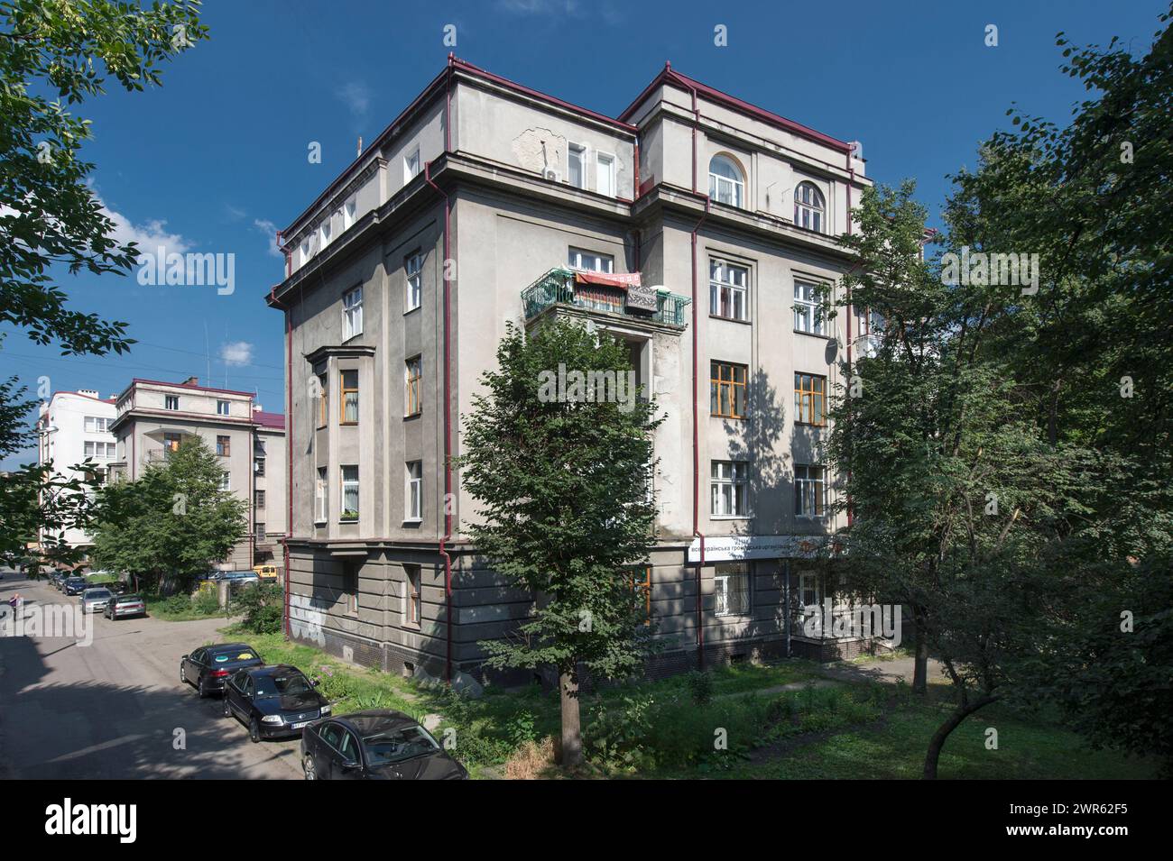 Tenement house at Grunwaldska St 15, Ivano-Frankivsk, Stanislawow ...