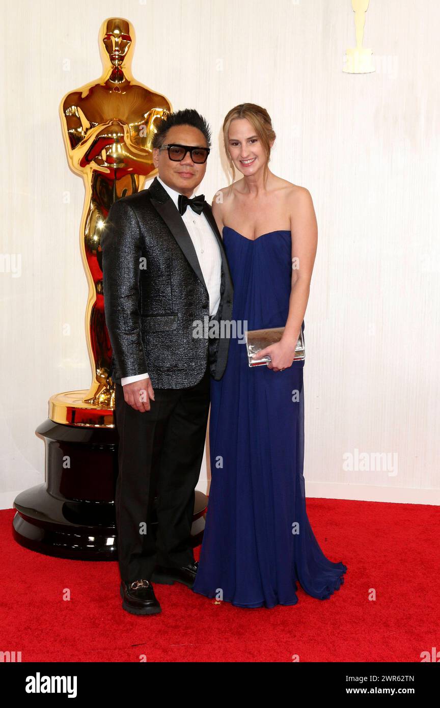 Matthew Libatique mit Begleitung bei der Oscar Verleihung 2024 / 96th ...