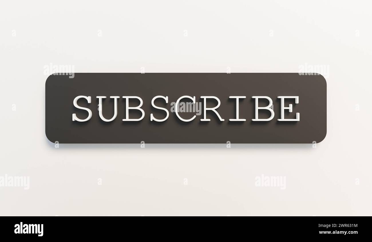Subscribe banner. Subscribe banner in gray. Sign up, register, apply ...