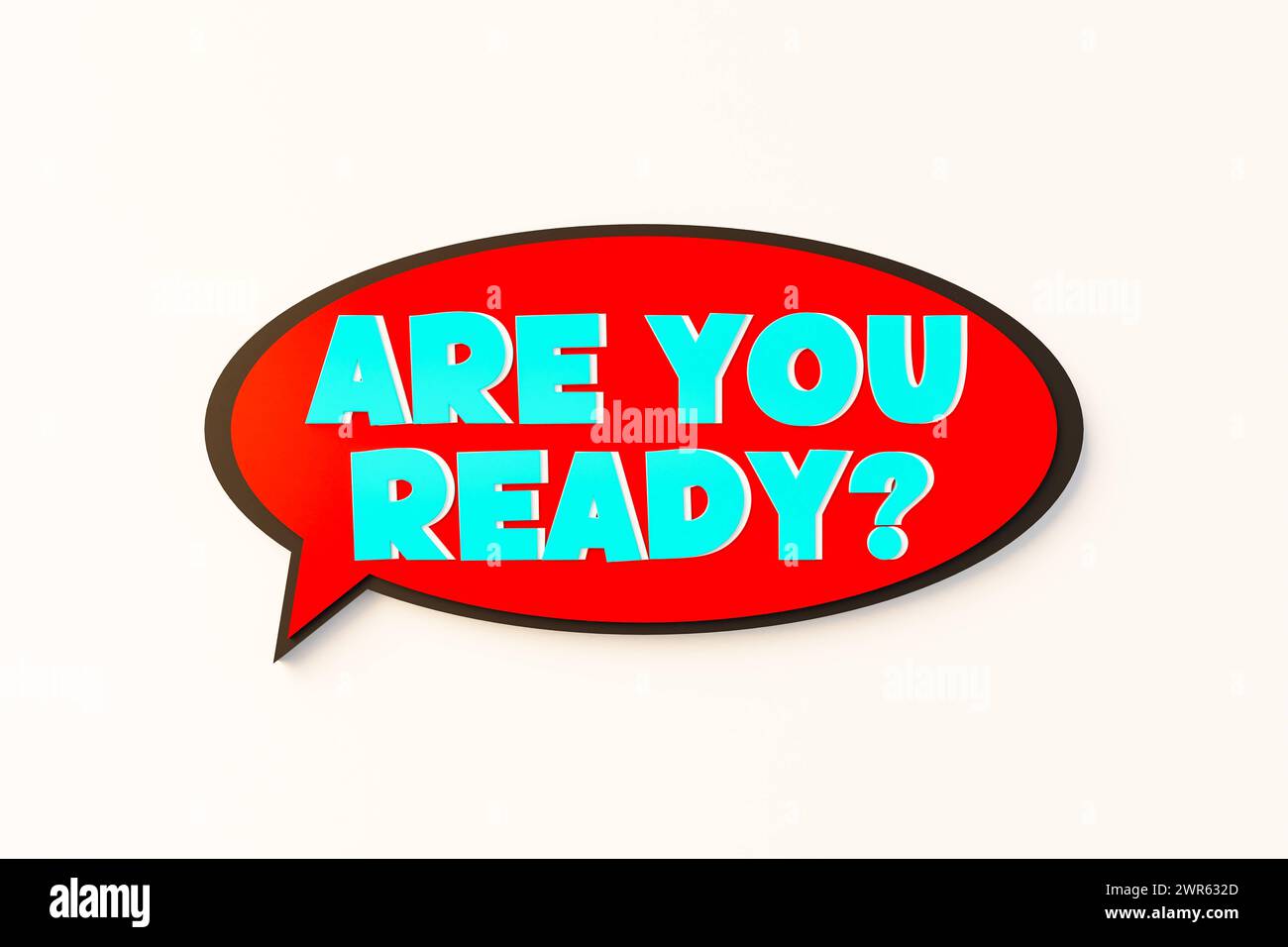 Cartoon yes symbol bubble hi-res stock photography and images - Alamy