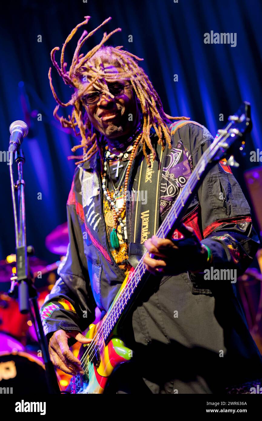 Enns, Austria, 15 Nov 2012, TM Stevens, Bassman playing in the event ...