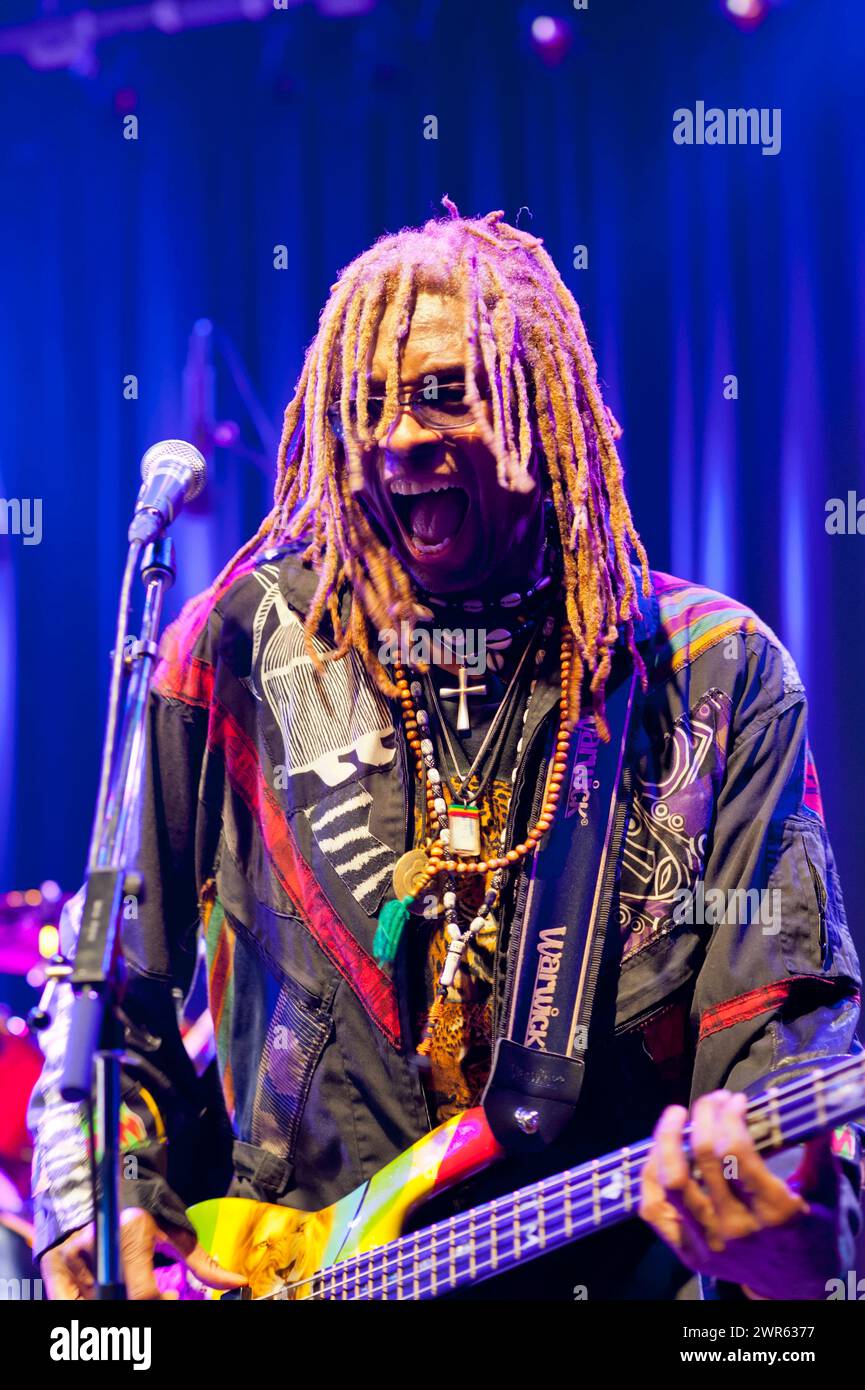 Enns, Austria, 15 Nov 2012, TM Stevens, Bassman playing in the event ...