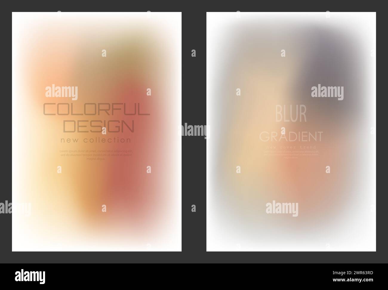 Gradient with blur, Background for the design of the title pages of a ...