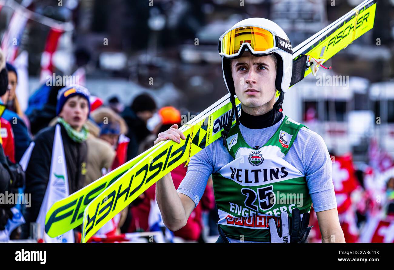 Viessmann Skispringen Weltcup Engelberg, Männer: Der norwegische ...