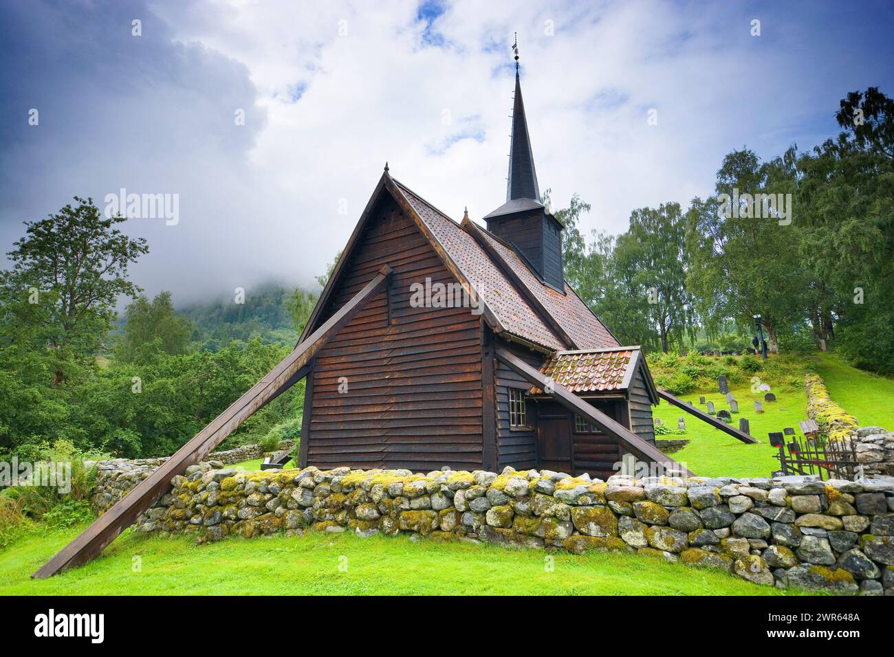 Rodven Stave Church, Norway Stock Photo - Alamy