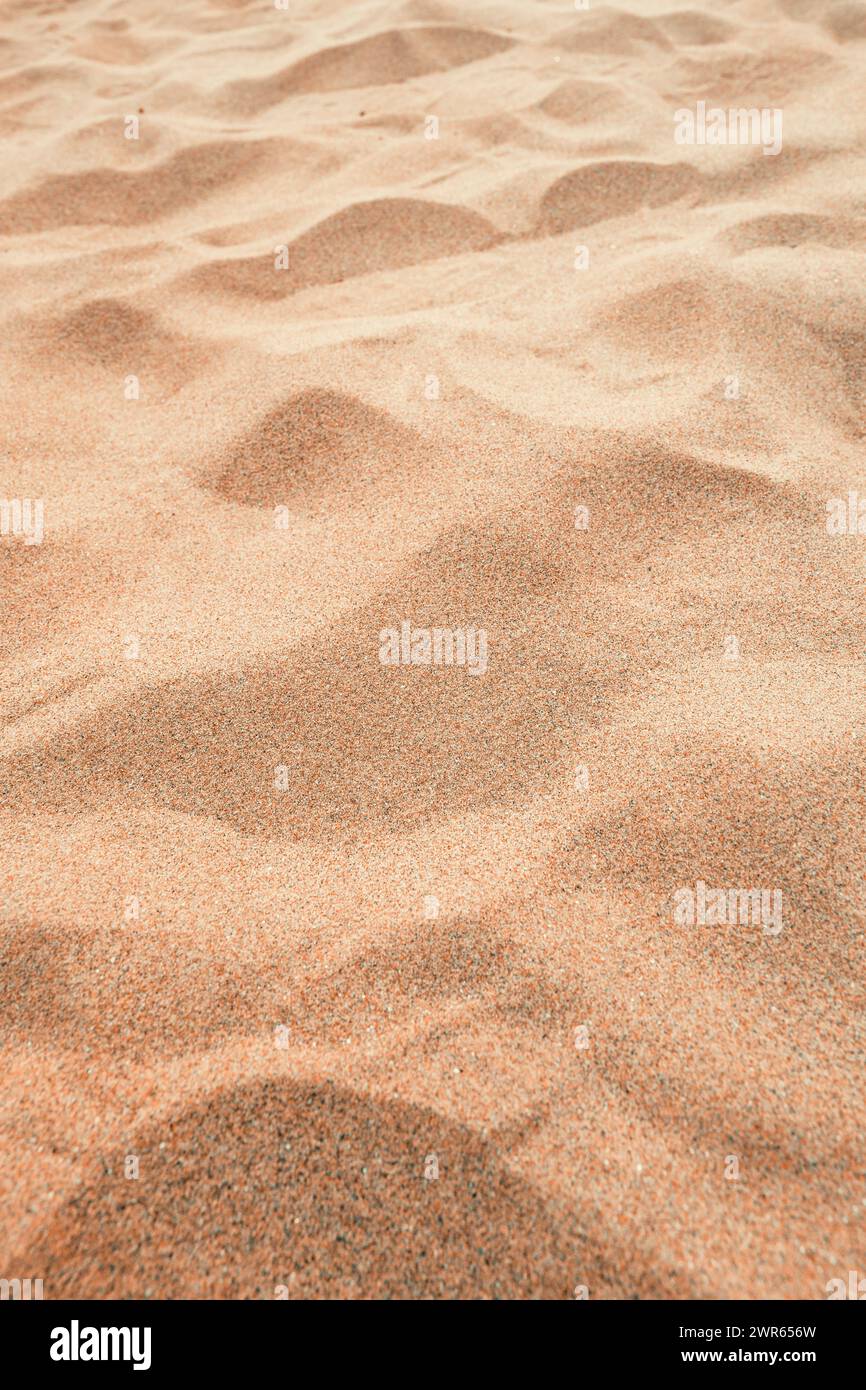 Beach sand background, Tropical tourist resort brown sandy surface for ...