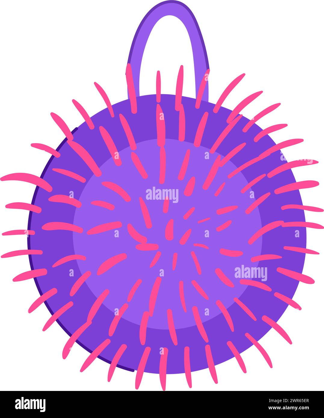 pressure stress ball cartoon vector illustration Stock Vector Image ...