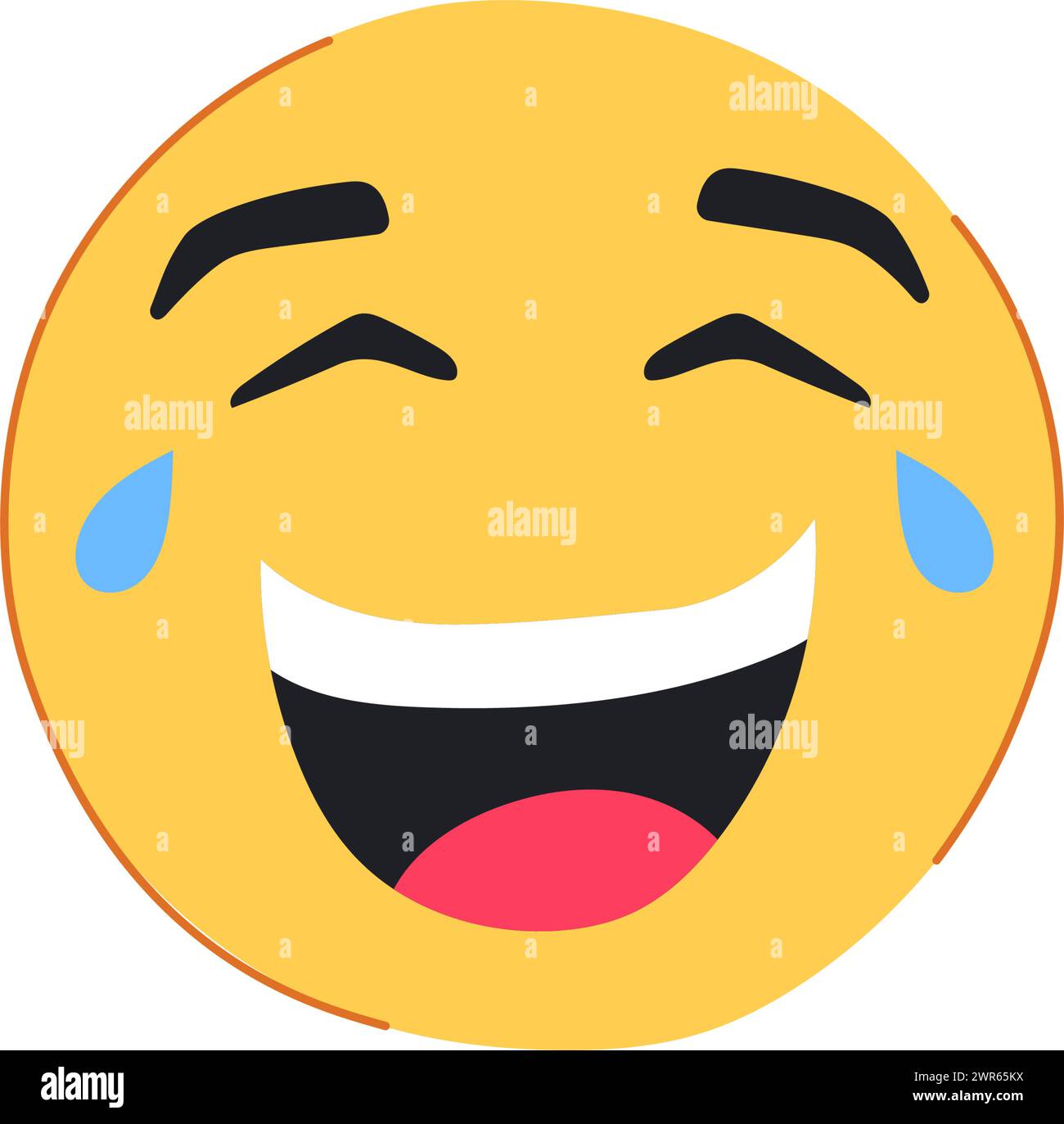 psychedelic smiley cartoon vector illustration Stock Vector Image & Art ...