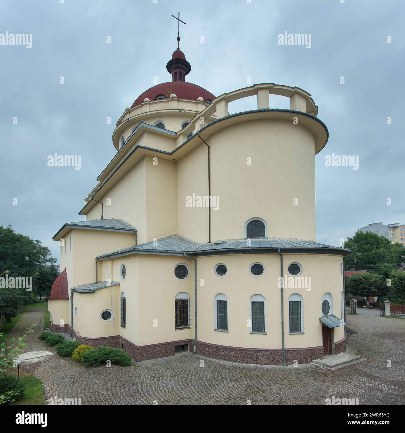Church of Christ the King, Ivano-Frankivsk, Stanislawow, Ukraine Stock ...