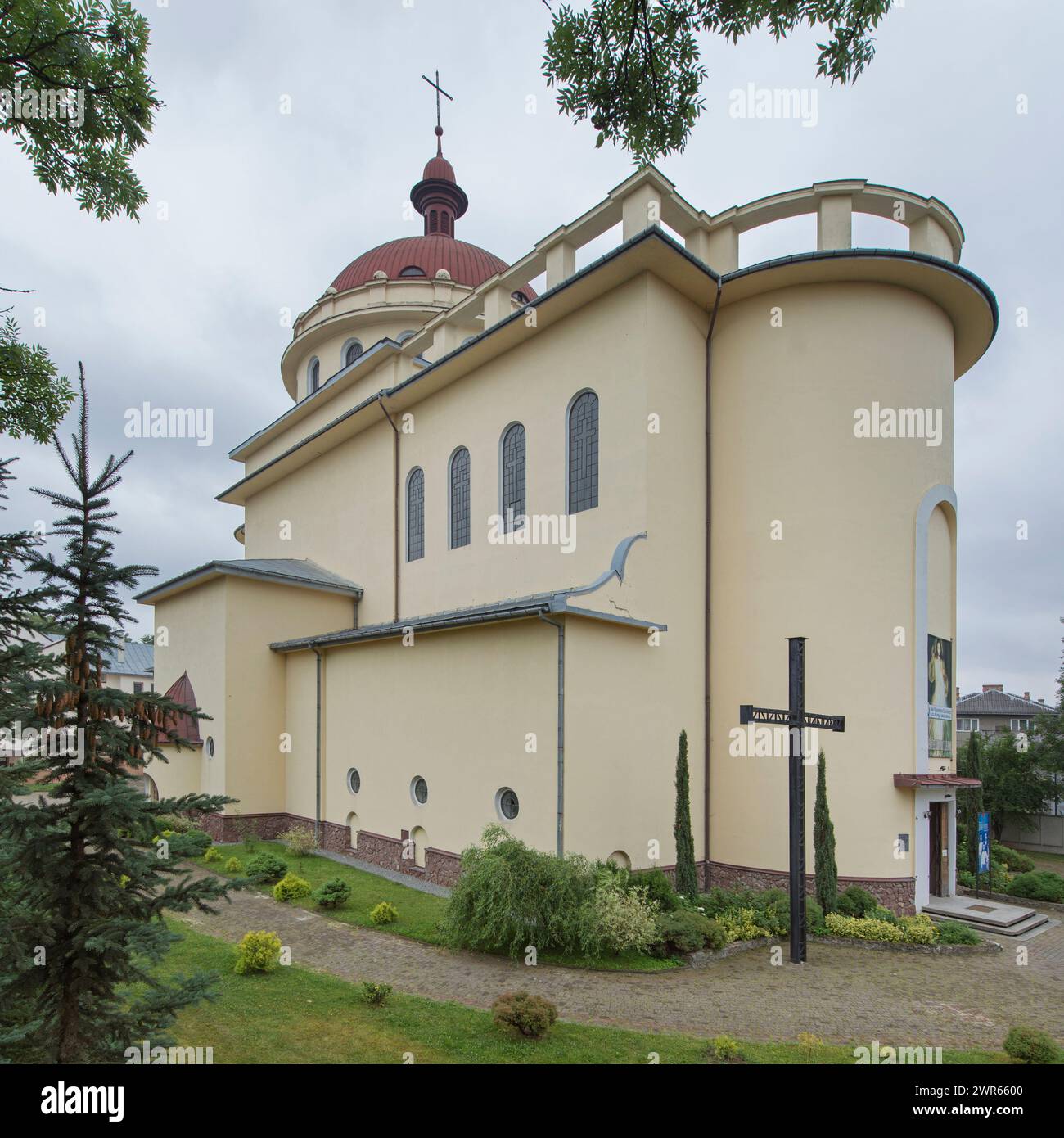 Church of Christ the King, Ivano-Frankivsk, Stanislawow, Ukraine Stock ...