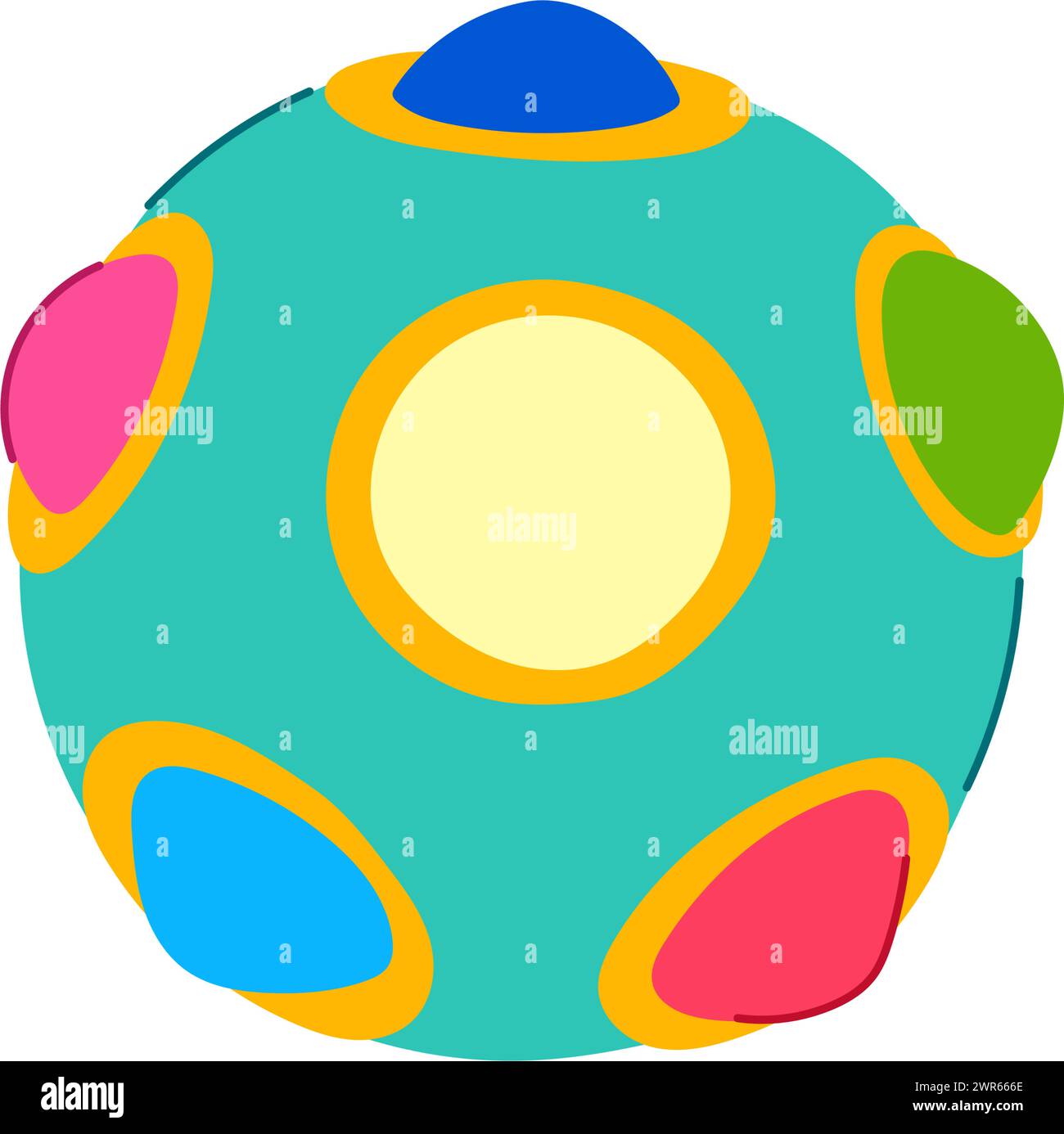 work stress ball cartoon vector illustration Stock Vector Image & Art ...