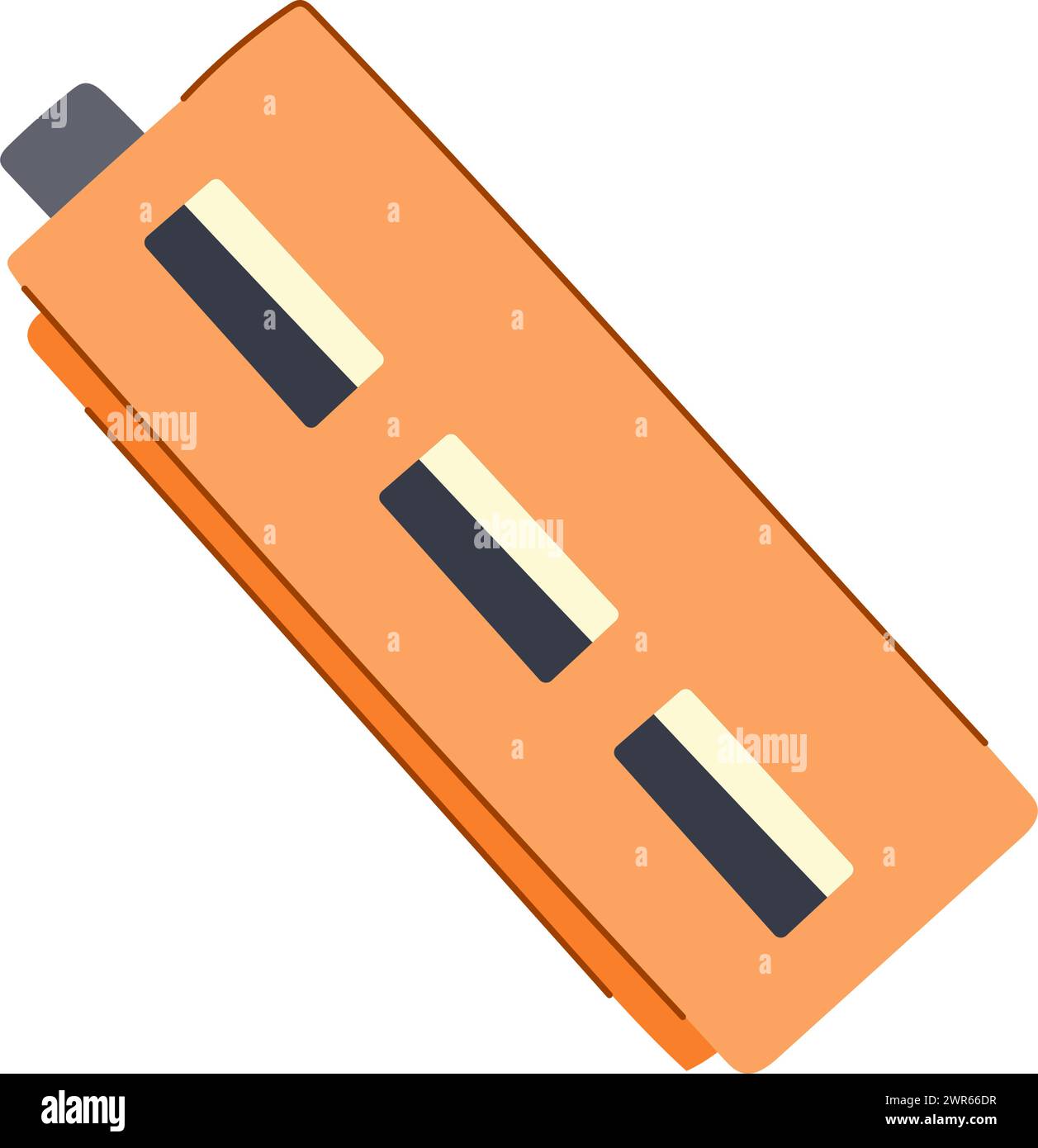 computer usb hub cartoon vector illustration Stock Vector Image & Art ...
