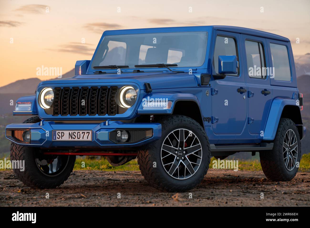 Jeep wrangler 4xe 2024 hi-res stock photography and images - Alamy
