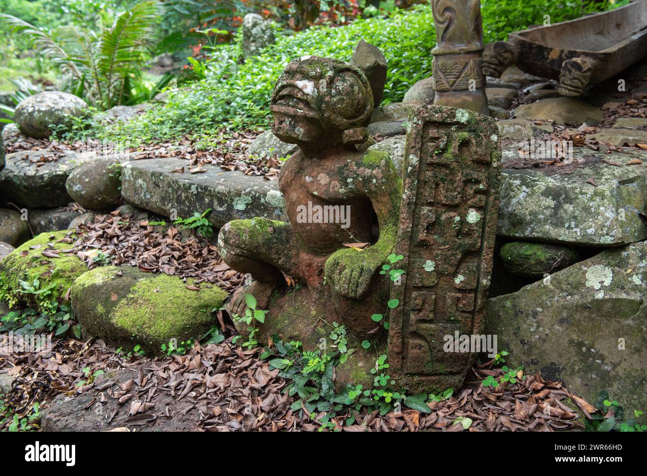 Tohua Koueva Archaeological Site Stock Photo - Alamy