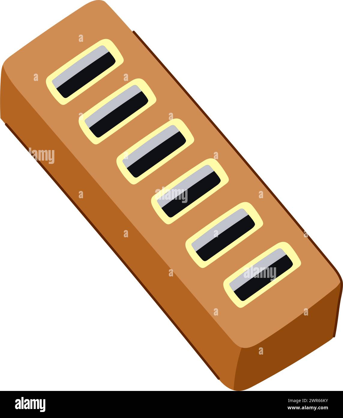port usb hub cartoon vector illustration Stock Vector Image & Art - Alamy