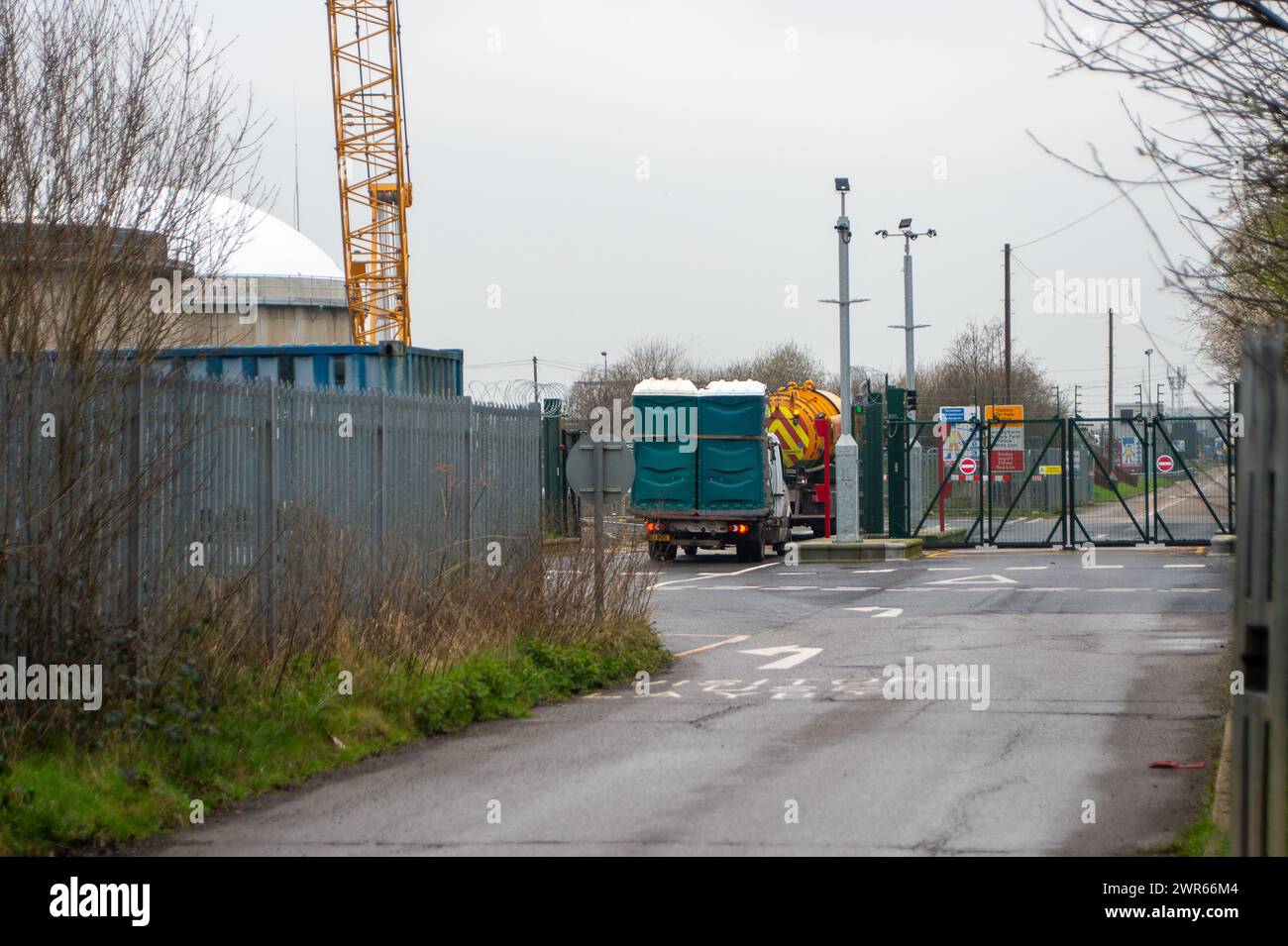 Slough, Berkshire, UK. 11th March, 2024. Thames Water are discharging ...