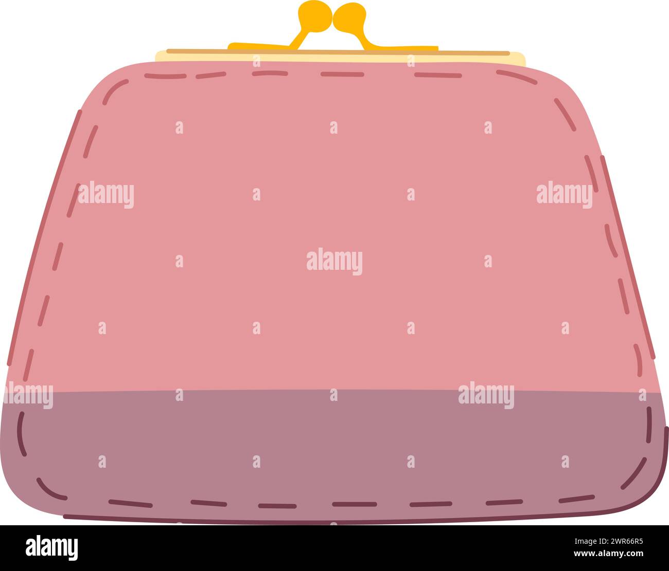 purchase wallet vintage cartoon vector illustration Stock Vector Image ...