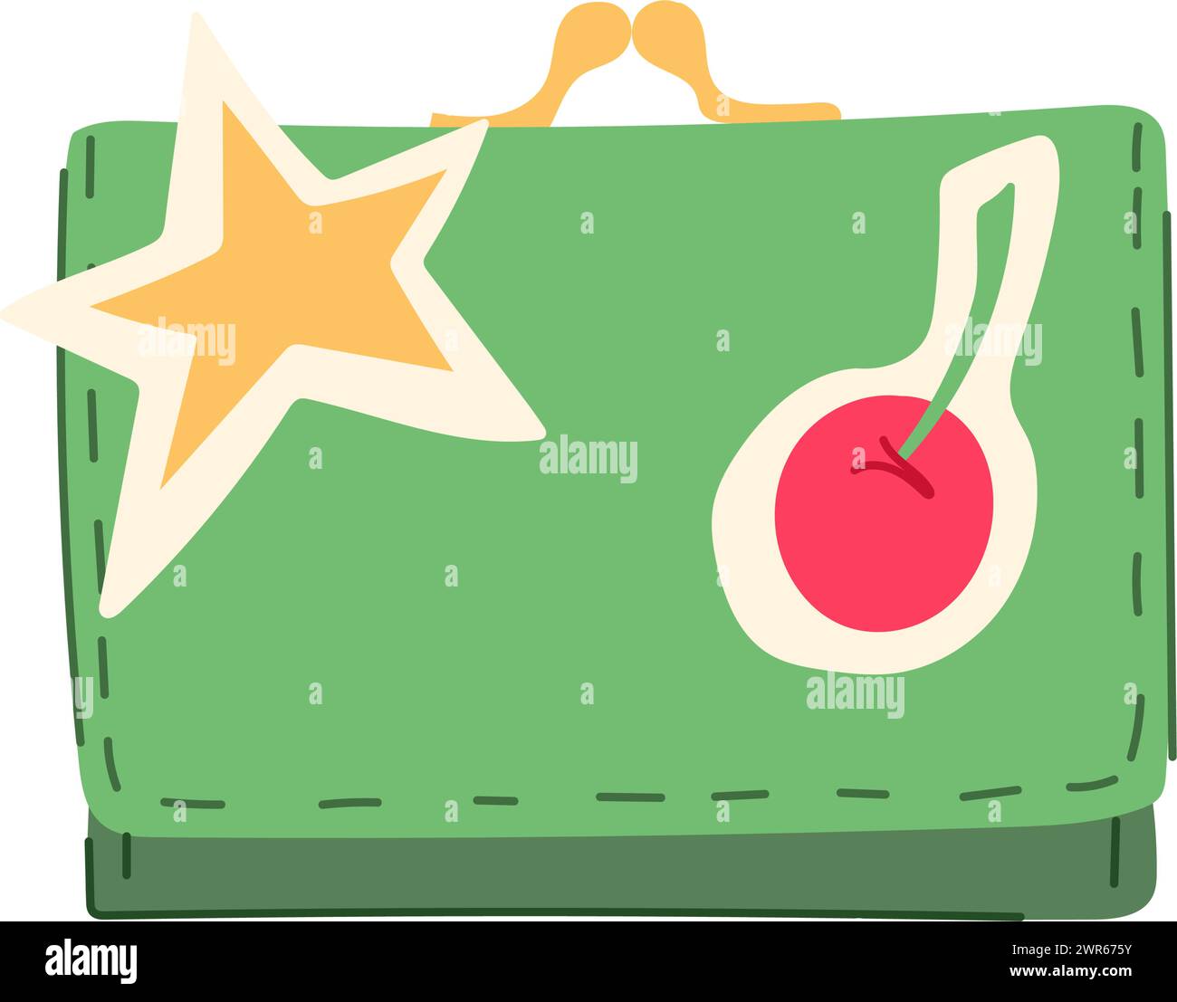 money wallet cartoon vector illustration Stock Vector Image & Art - Alamy