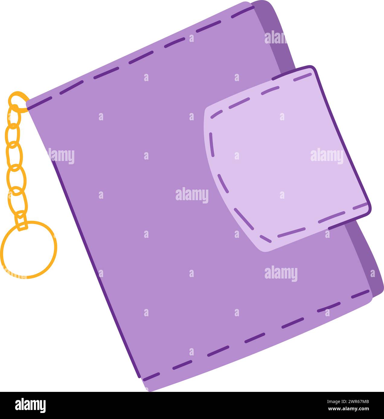 full wallet cartoon vector illustration Stock Vector Image & Art - Alamy