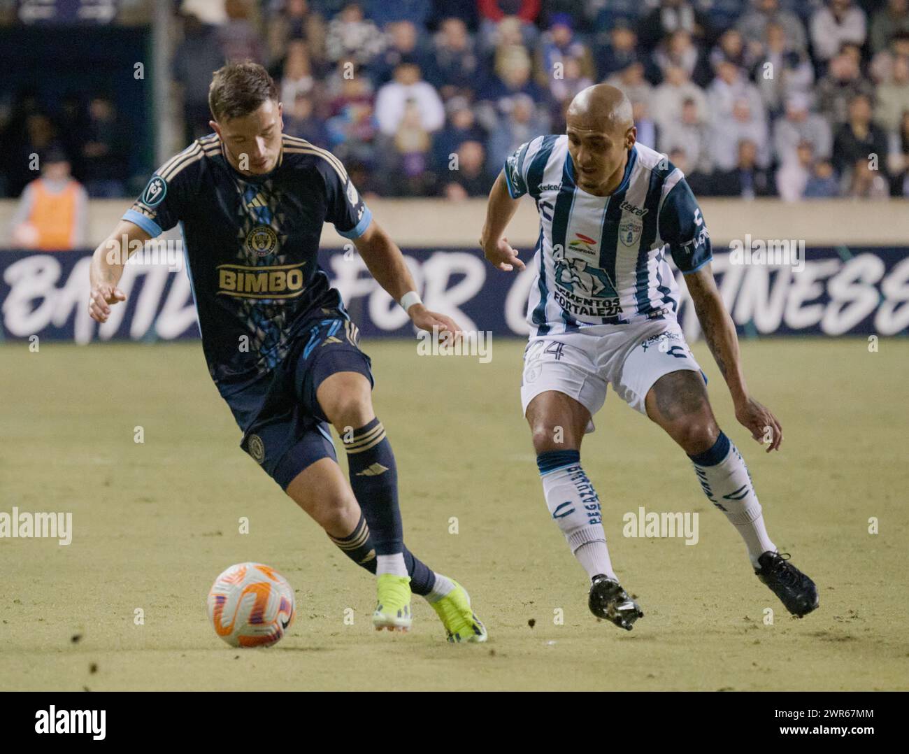 CHESTER, PA, USA - MARCH 05, 2024 - Philadelphia Union Vs. CF Pachuca ...