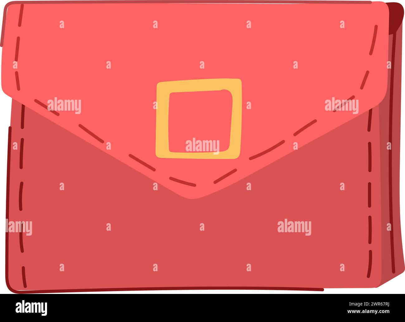 purse wallet cartoon vector illustration Stock Vector Image & Art - Alamy