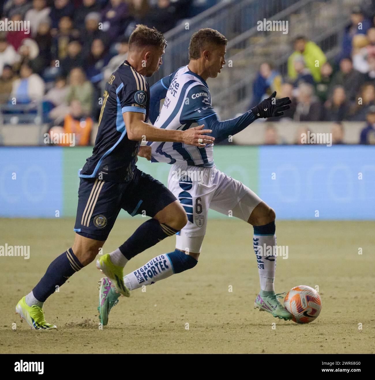 CHESTER, PA, USA - MARCH 05, 2024 - Philadelphia Union Vs. CF Pachuca ...