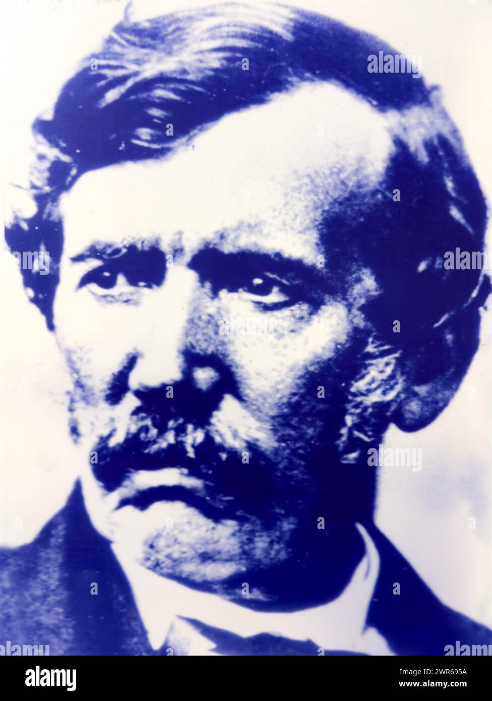 A portrait of Dr David Livingstone, the Scottish protestant and ...