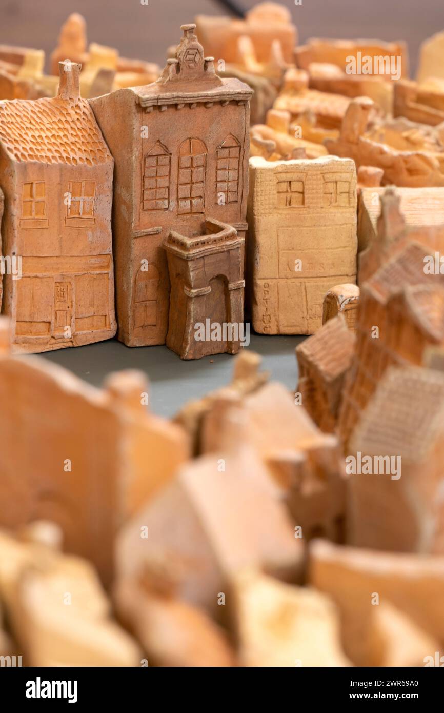 30/07/22 Ashbourne Town Hall, where the exhibition is on display. An ...