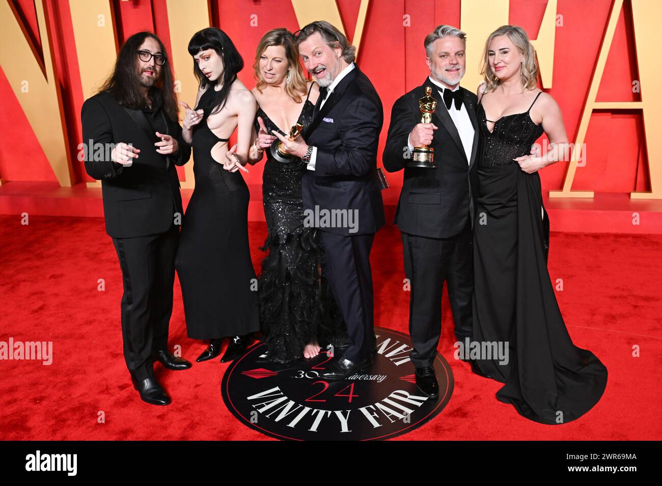 Los Angeles, USA. March 10th, 2024. Sean Ono Lennon and Kemp Muhl and ...