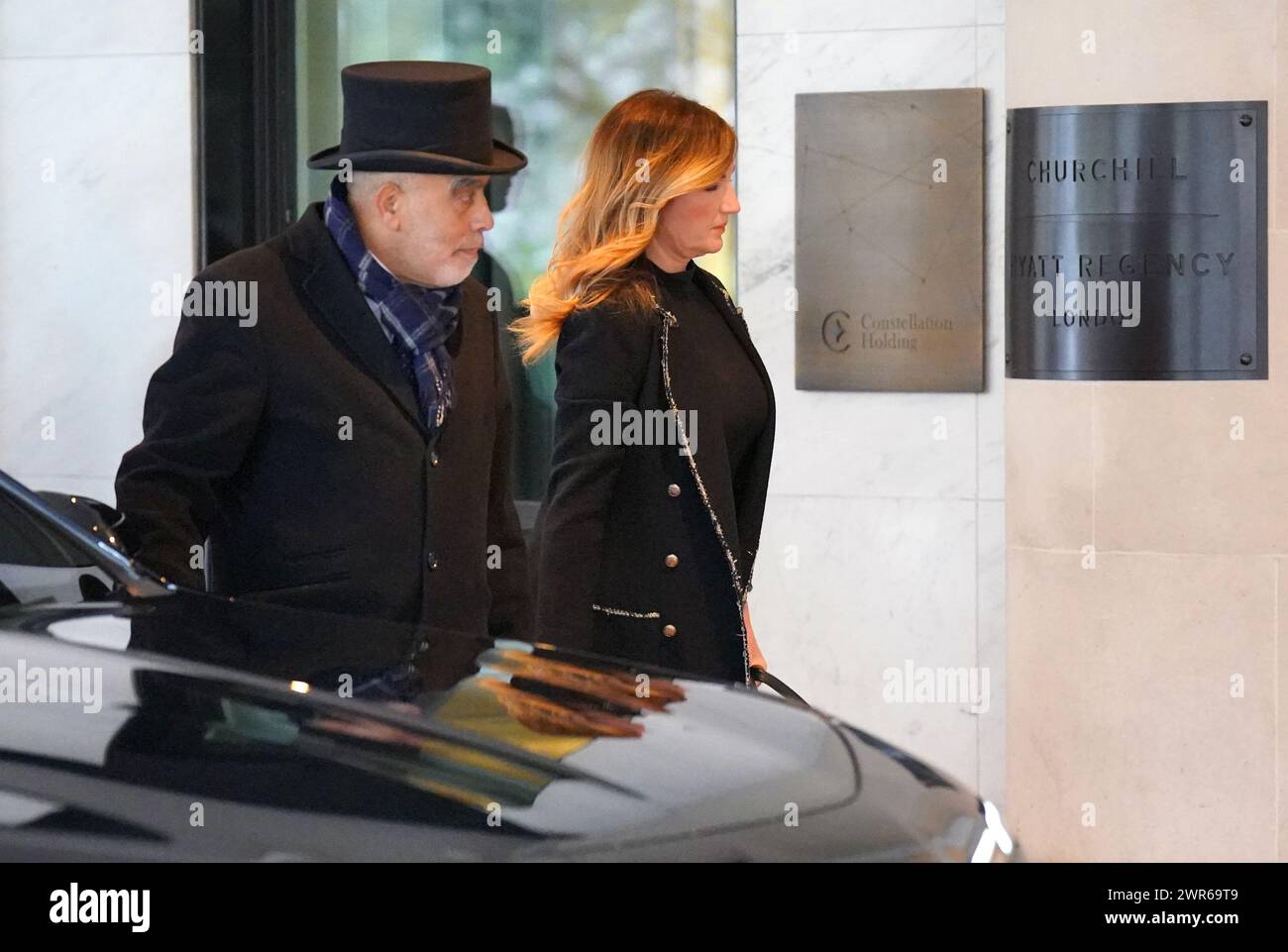 West Ham United vice chair Karren Brady arriving for the Premier League ...