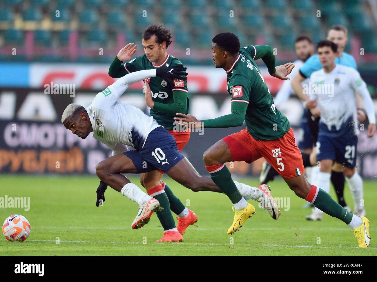 Moscow, Russia. 10th Mar, 2024. Russian Premier League (RPL). MIR ...