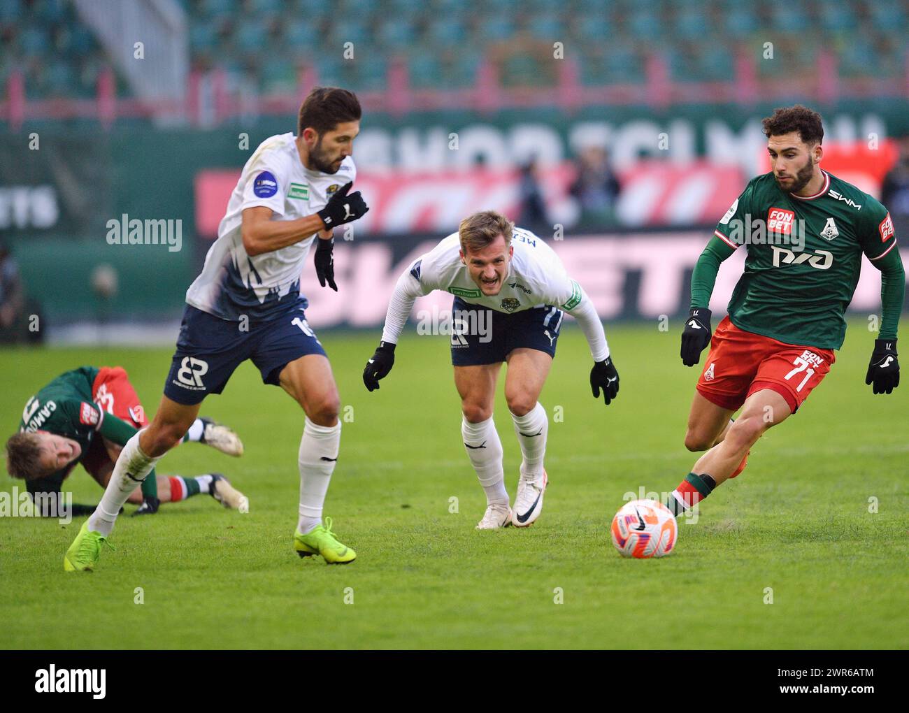 Moscow, Russia. 10th Mar, 2024. Russian Premier League (RPL). MIR ...