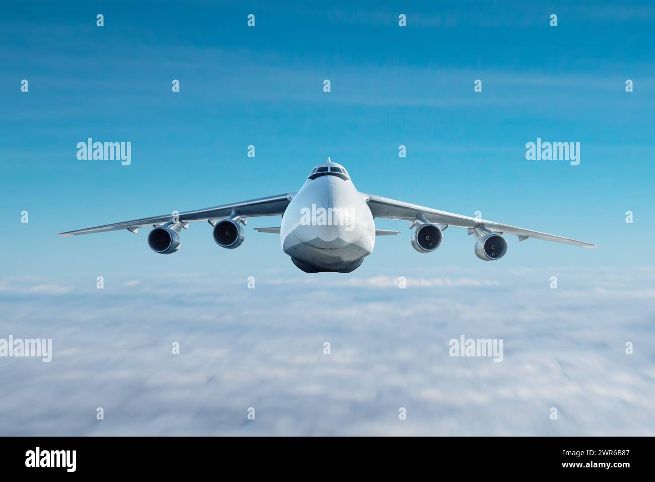 White wide body freight hi-res stock photography and images - Alamy