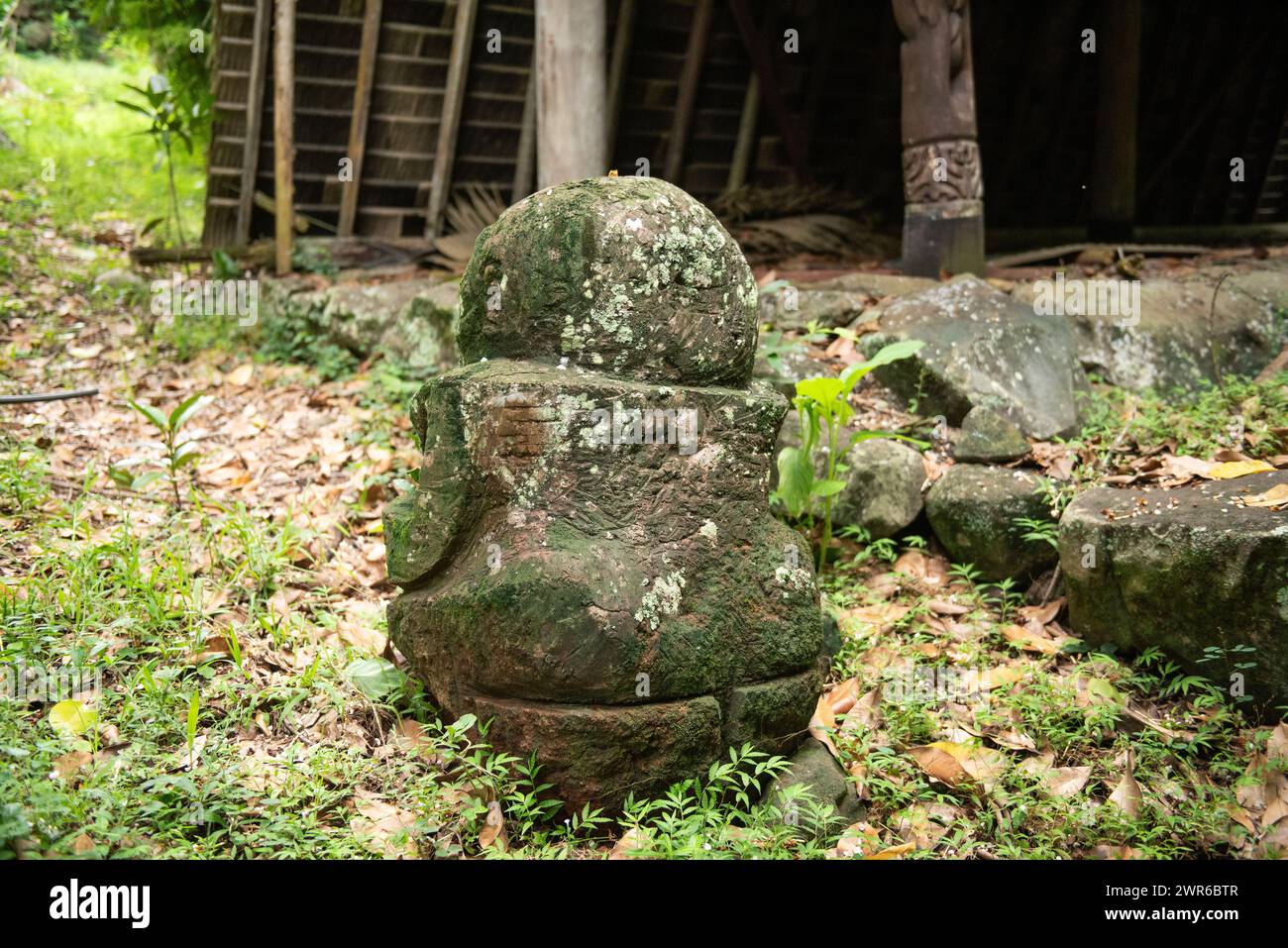 Tohua Koueva Archaeological Site Stock Photo - Alamy