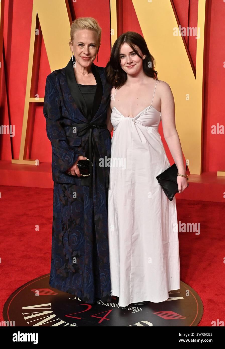 Beverly Hills, USA. 10th Mar, 2024. Patricia Arquette and Harlow Jane ...