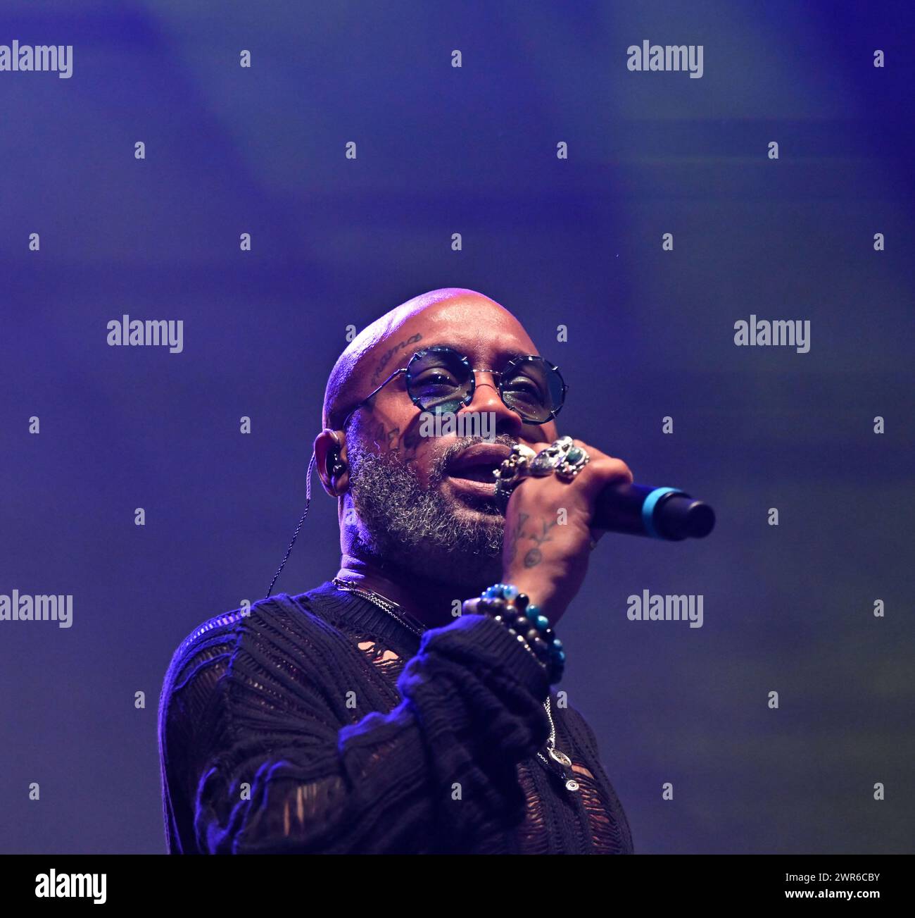 March 10, 2024, Norfolk, Virginia, USA: Dru Hill member NOKIO brings ...