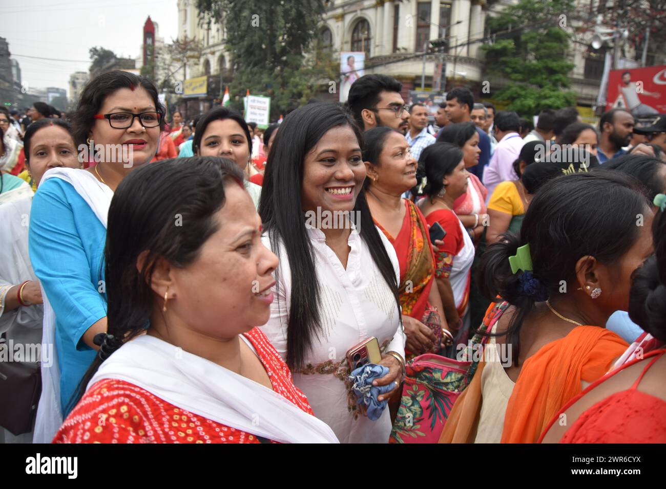 Kolkata, West Bengal, India. 7th Mar, 2024. West Bengal Chief Minister and Trinamool Supremo ...