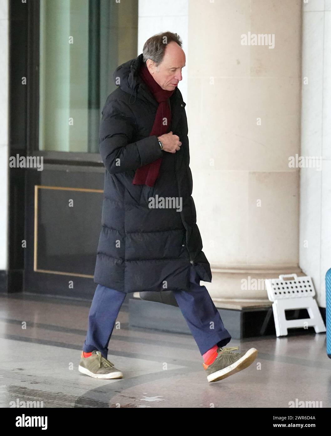 Arsenal Executive Vice-Chair, Tim Lewis arriving for the Premier League ...