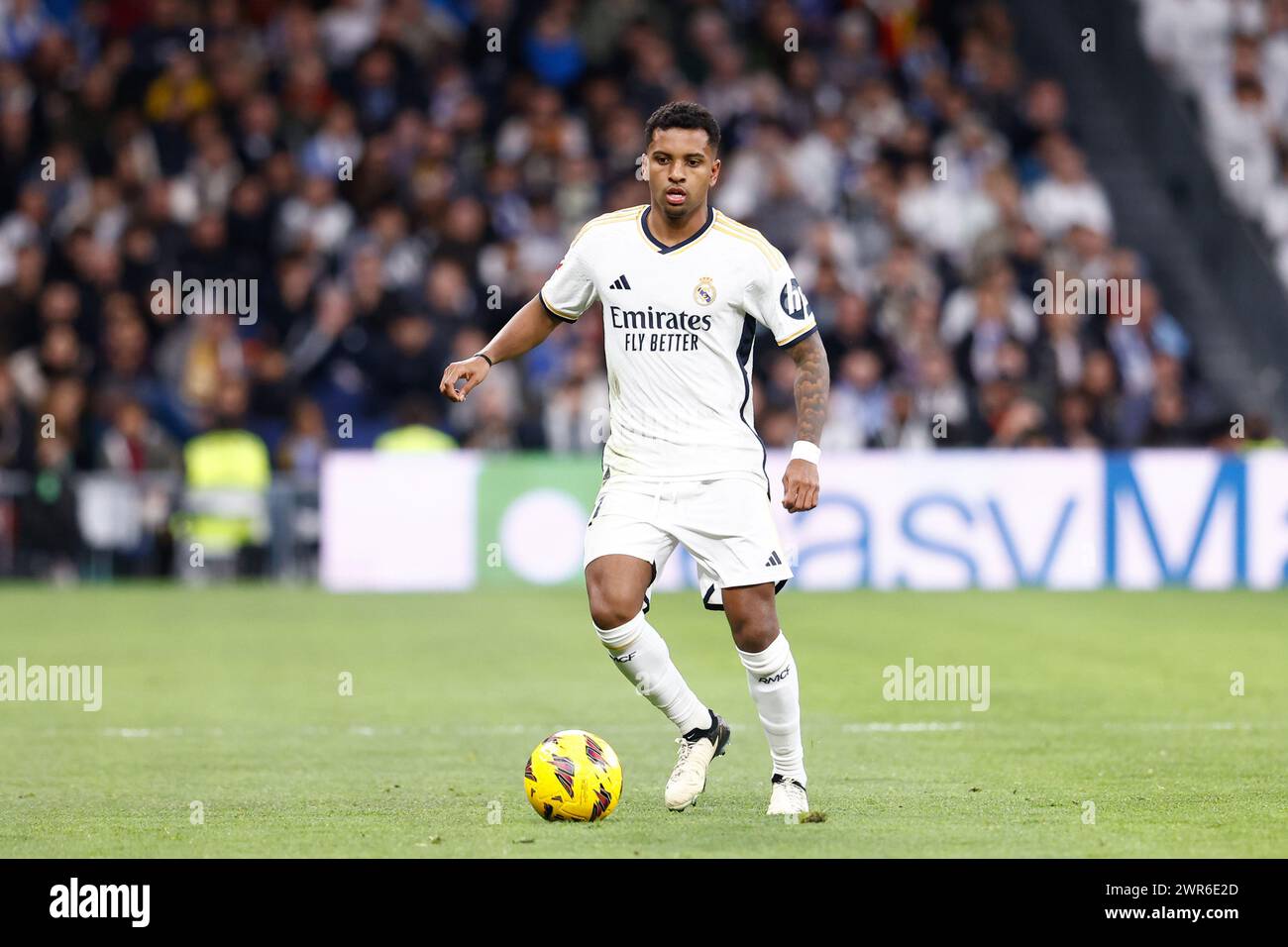 Rodrygo Goes of Real Madrid during the Spanish championship La Liga ...