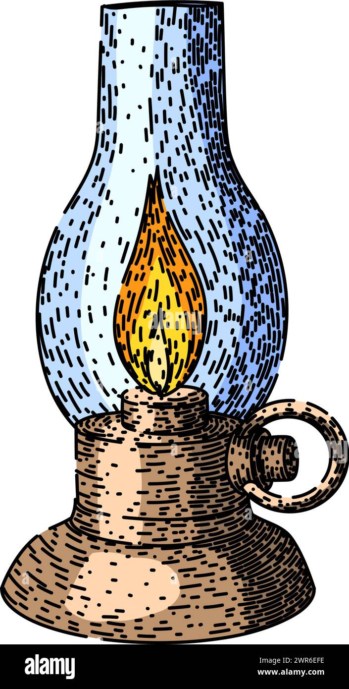 lamp reading sketch hand drawn vector Stock Vector Image & Art - Alamy