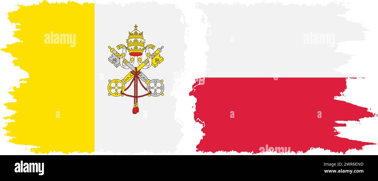 Polish and vatican flags hi-res stock photography and images - Alamy