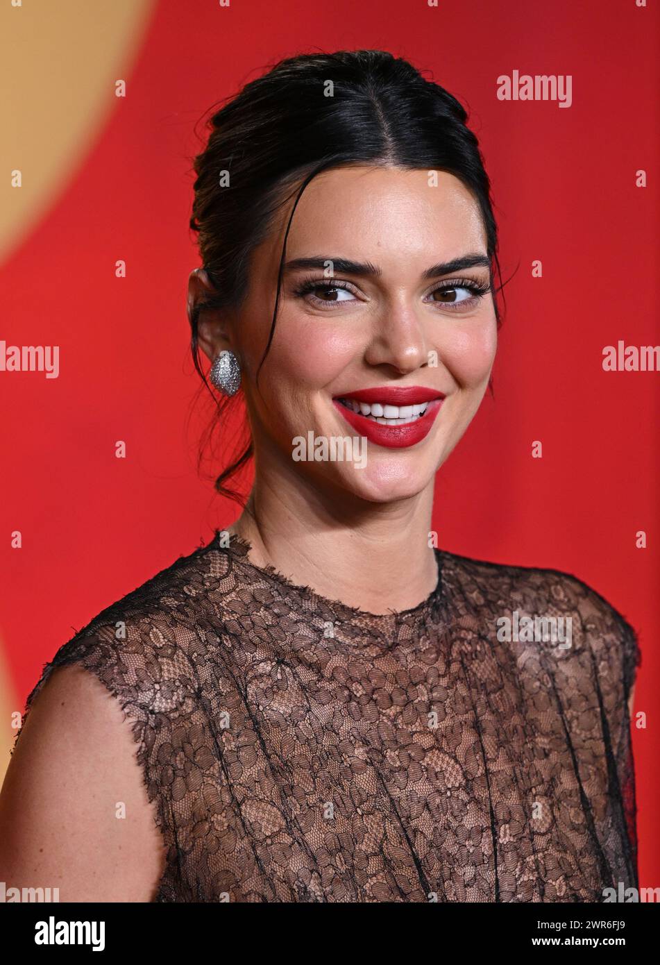 Los Angeles, USA. March 10th, 2024. Kendall Jenner arriving at the ...