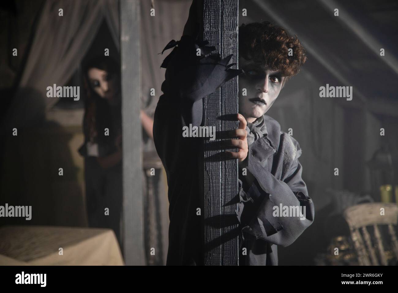 04/10/19 Alton Towers, Scarefest Stock Photo - Alamy