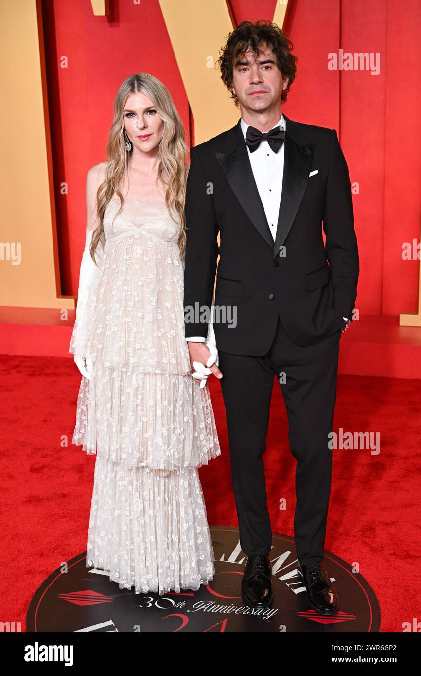 Los Angeles, USA. March 10th, 2024. Lily Rabe and Hamish Linklater ...