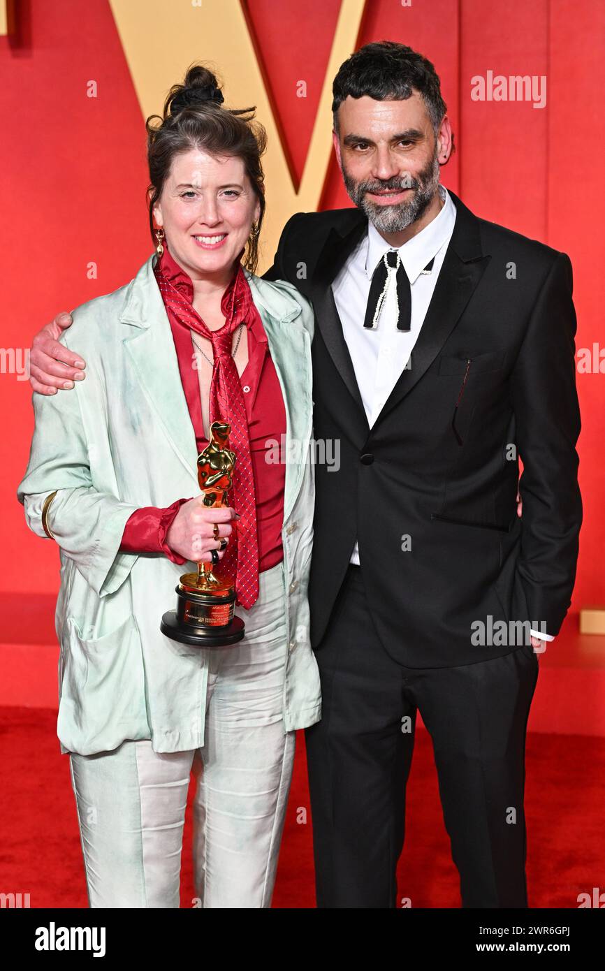 Los Angeles, USA. March 10th, 2024. Shona Heath arriving at the Vanity ...