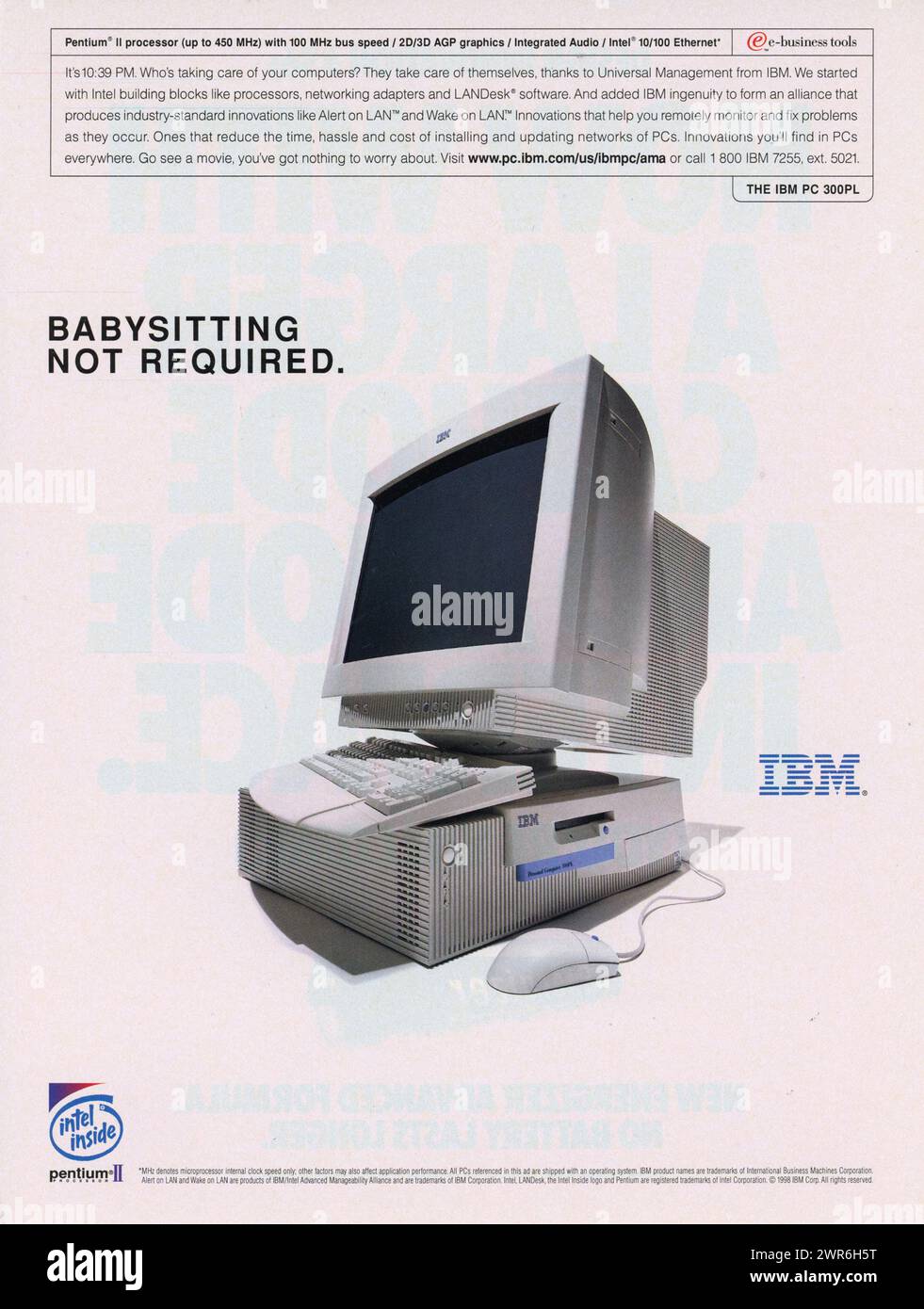 Vintage ibm computer hi-res stock photography and images - Alamy