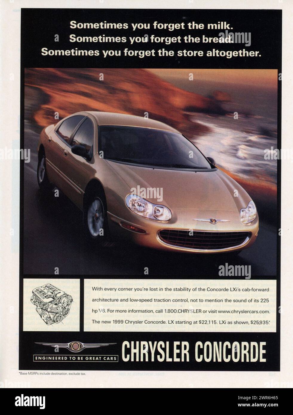 Vintage "Time" magazine 23 November 1998 issue advert, USA Stock Photo ...